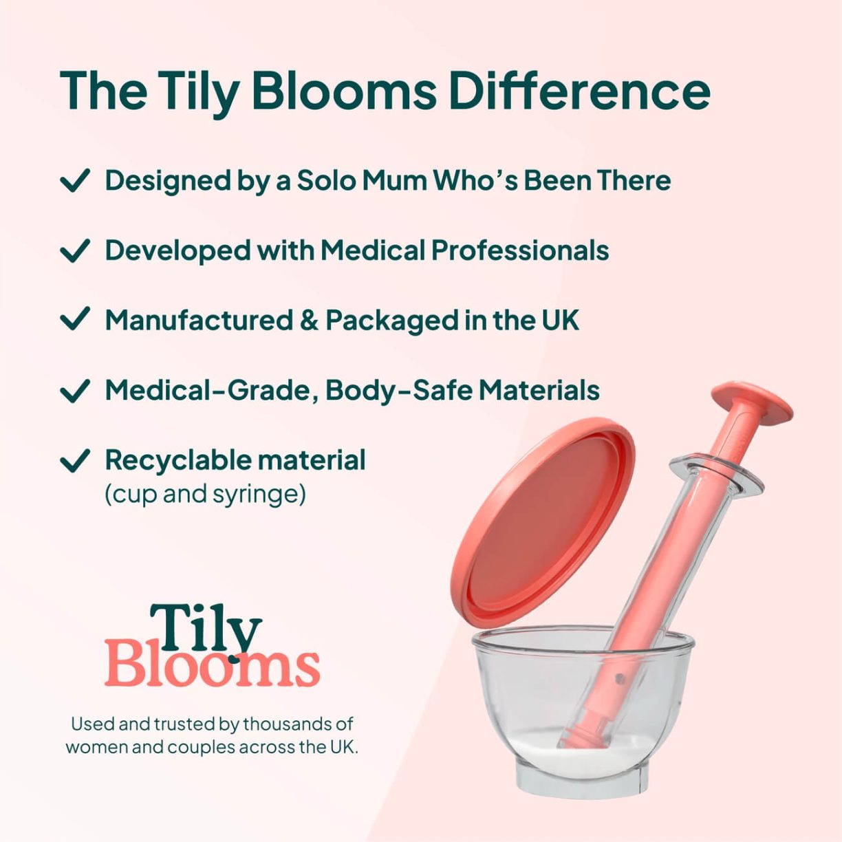 Home Insemination Kit to Get Pregnant (Complete Kit) - Tily Blooms